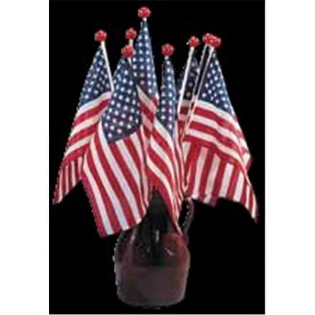 Annin Flagmakers 47910 8 x 12 in. Vb United States Saf-T-Ball Mounted ...