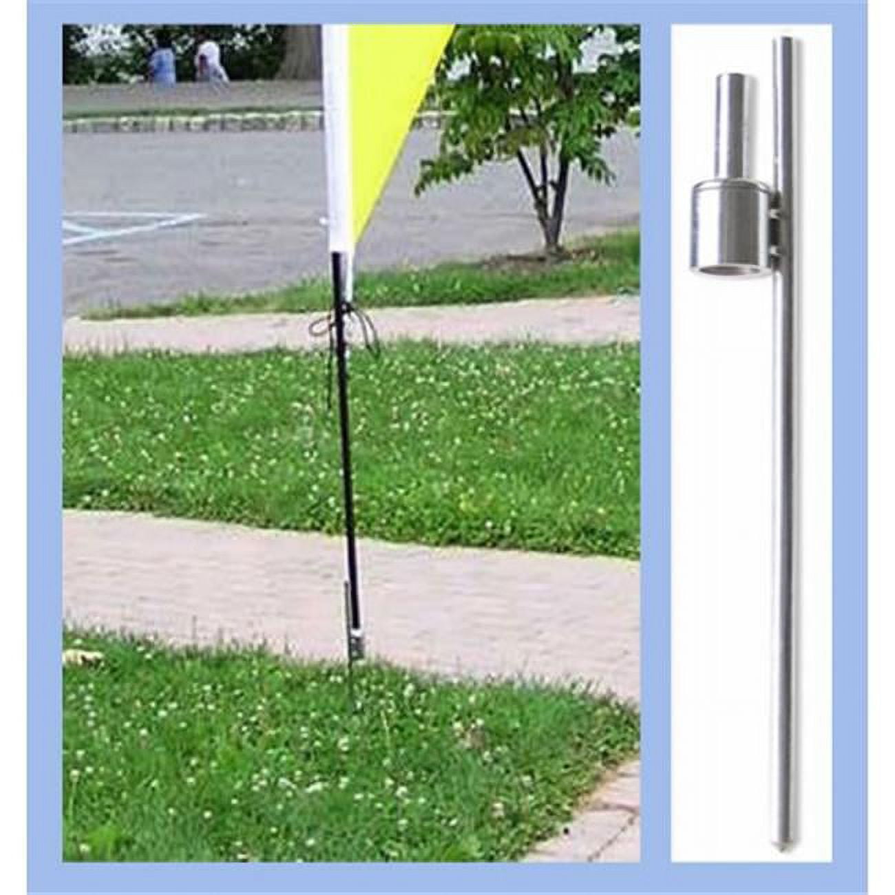 Annin Flagmakers 674 Rotating Mounting Kit for 10 ft. Teardrop or 13 ft ...