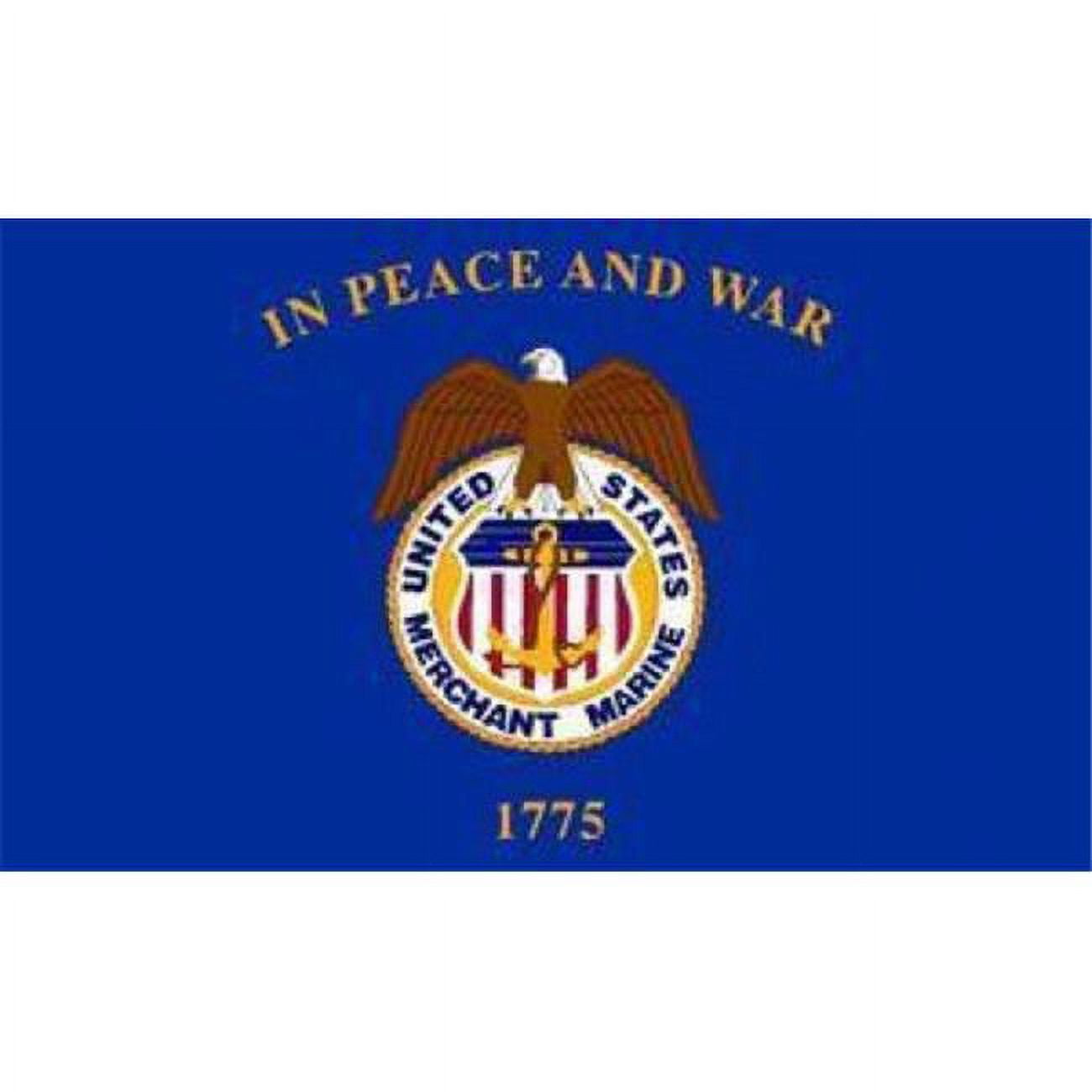 Annin Flagmakers Merchant Marine Flag Nyl-Glo-3 ft. X 5 ft. - Walmart.com