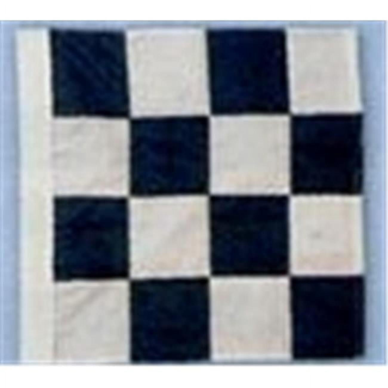 Annin Flagmakers Nyl-Glo Black and White Checkered Race Flag - 24 in. X ...