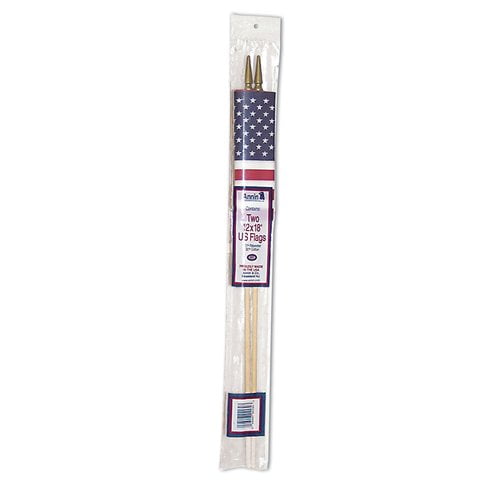 Annin U.S. Flag, 2pk - Walmart.com