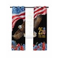 Anniversary Blackout Curtains for Bedroom Living Room, Bald Eagle US ...