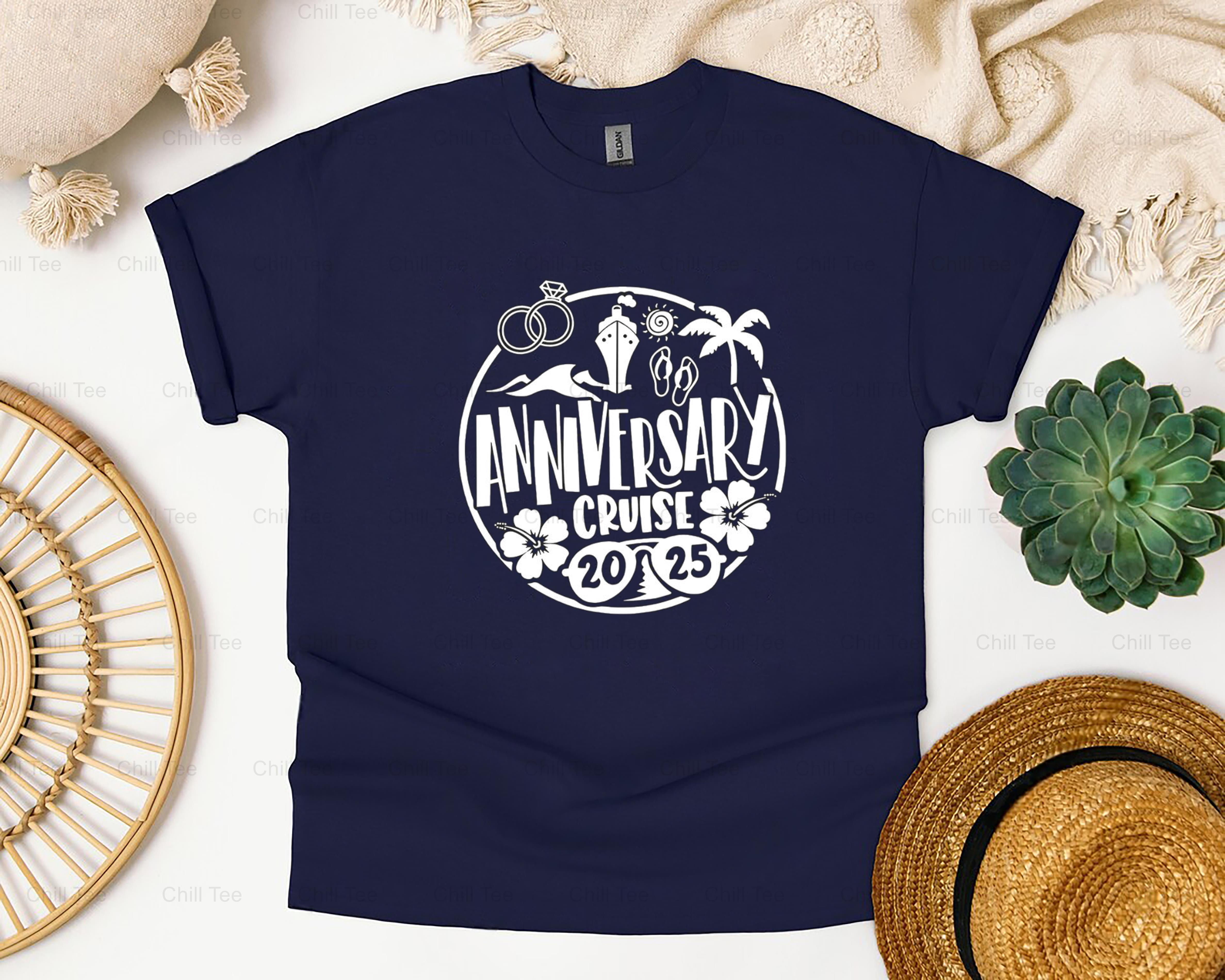 Anniversary Cruise 2025 Matching Couple Wedding Honeymoon Trip Shirt, SW, Hoodie Unisex, up to ...