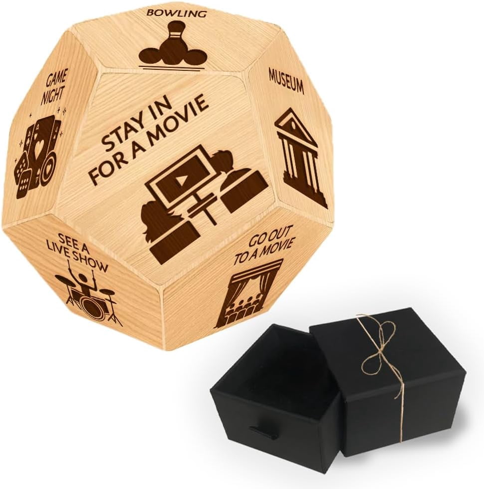 Anniversary Date Night Gifts 1Set Wood Entertainment Activity Decision ...