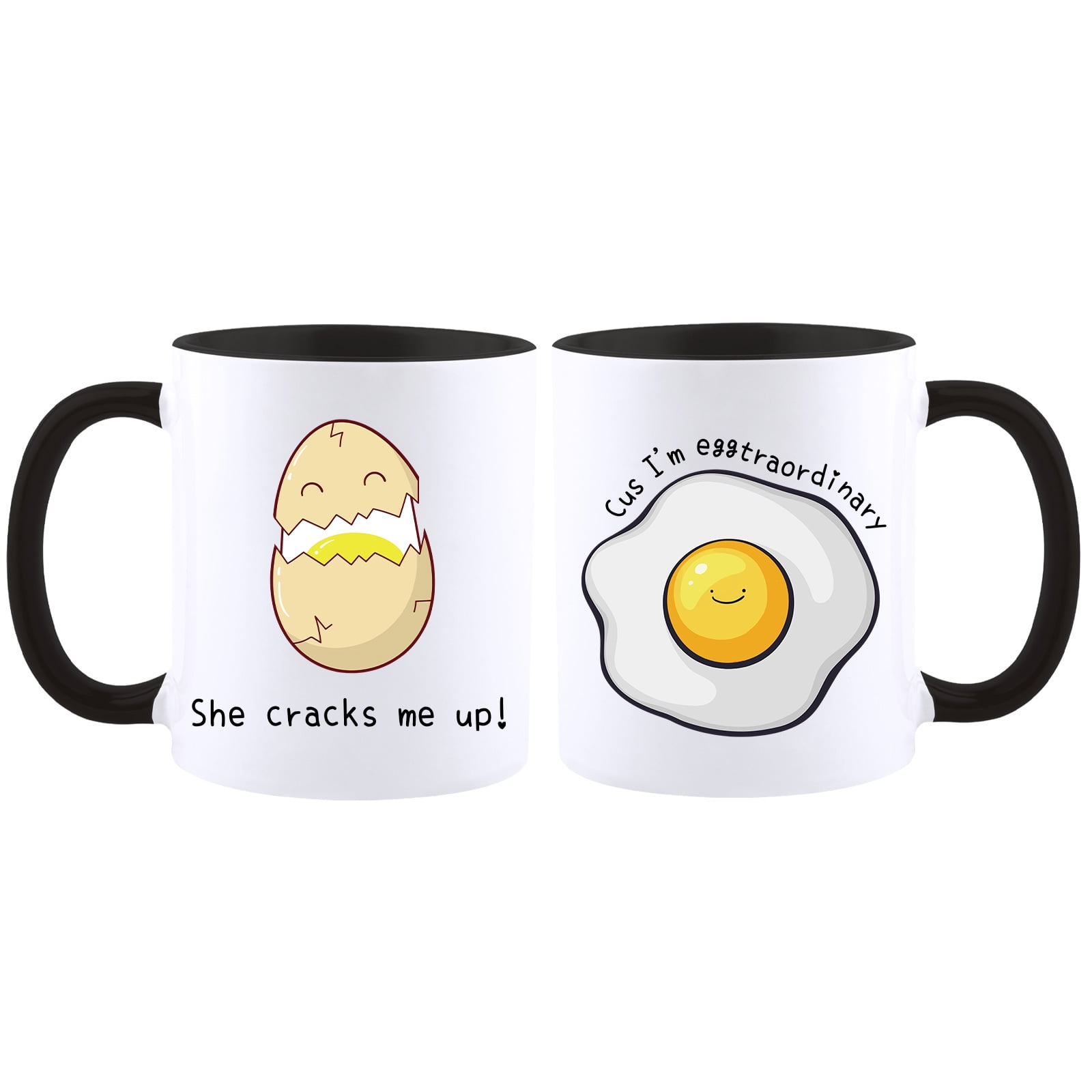 Anniversary Gift Couple Coffee Mugs, Valentines Day Gift Ceramic Cups ...