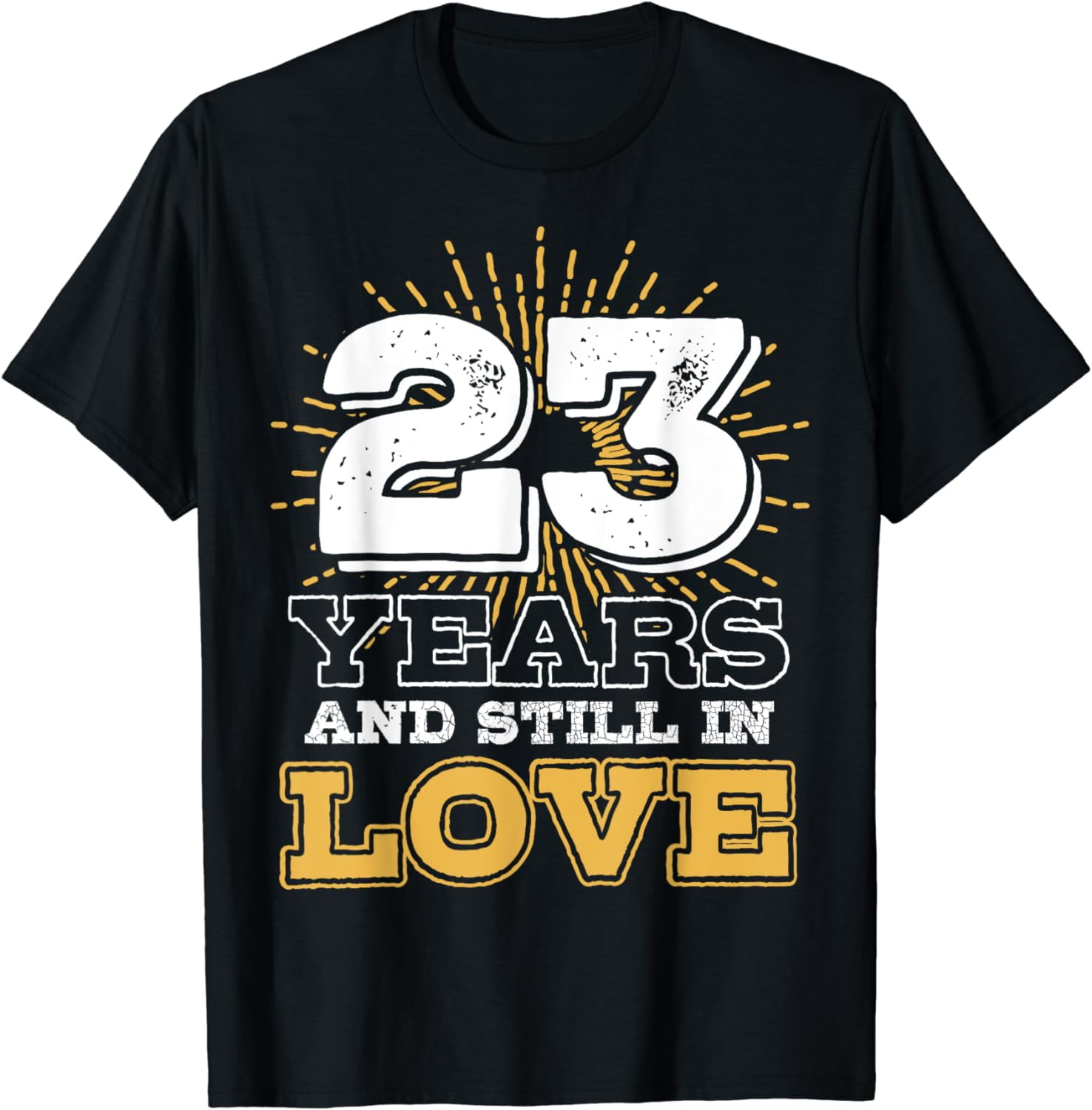 Anniversary Gift Idea 23 Year - Anniversary TShirt 23rd - Walmart.com