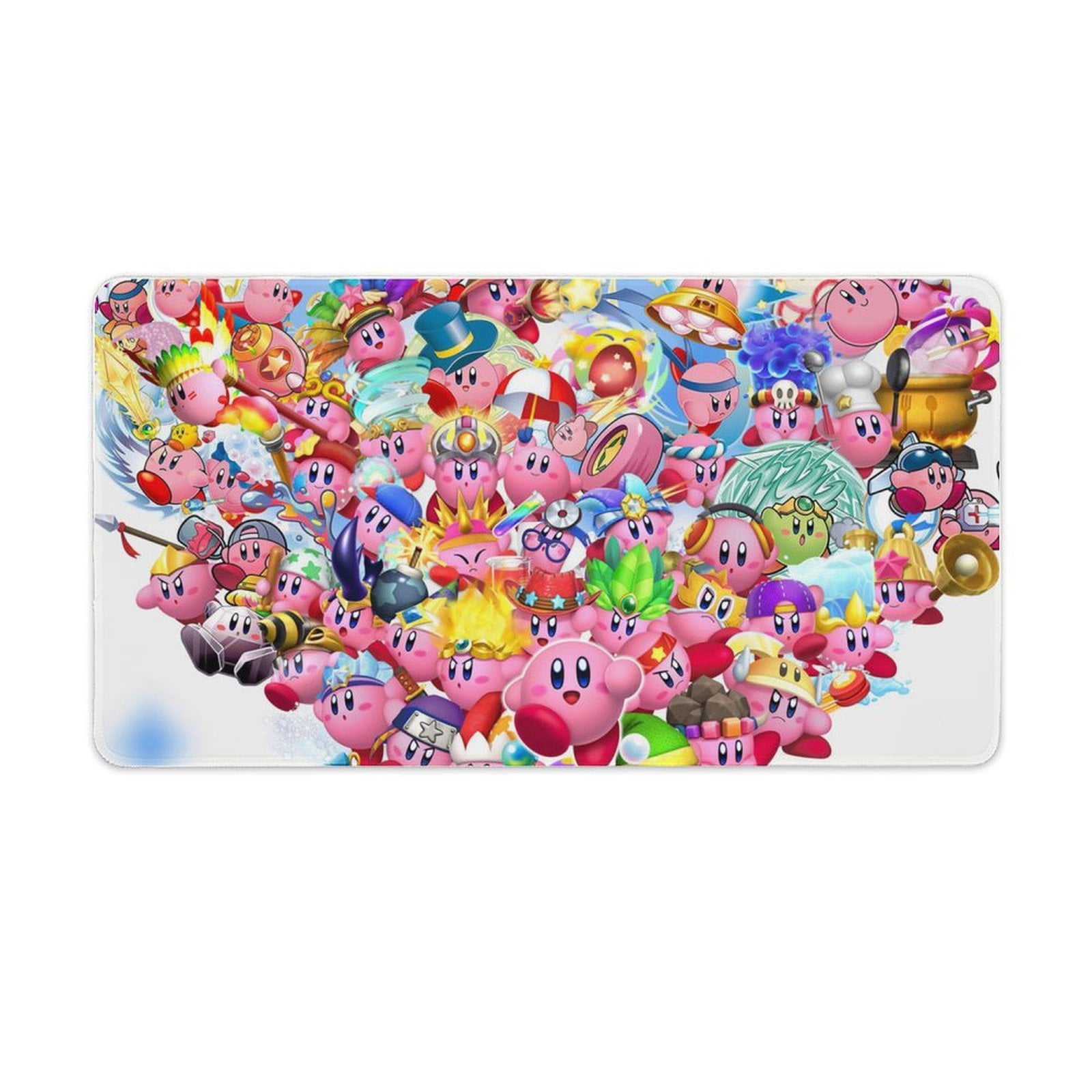 Anniversary Kirby Mouse Pad No-sliped Large Mousepad Extended Gaming ...