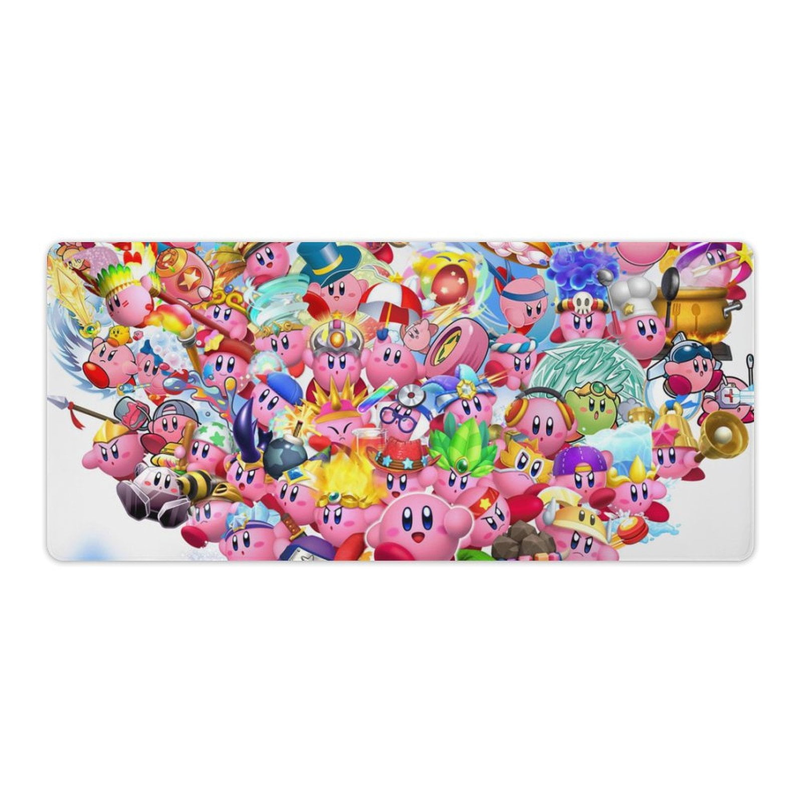 Anniversary Kirby Mouse Pad No-sliped Large Mousepad Extended Gaming ...