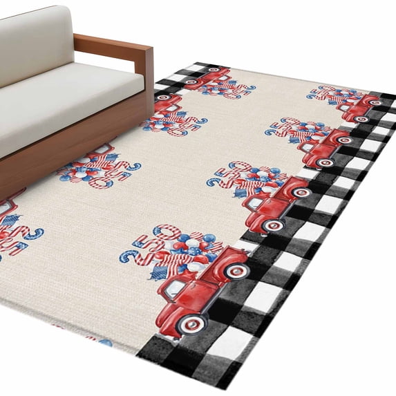 Anniversary Kitchen Runner Rug 2.7x5 Washable Runners for Hallway Non ...