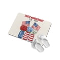 Anniversary Soft Diatomaceous Earth Mat, Patriotic Floral USA Flag ...