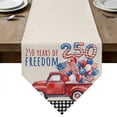 Anniversary Table Runner Linen Burlap Table Runner 70 Inches Long ...