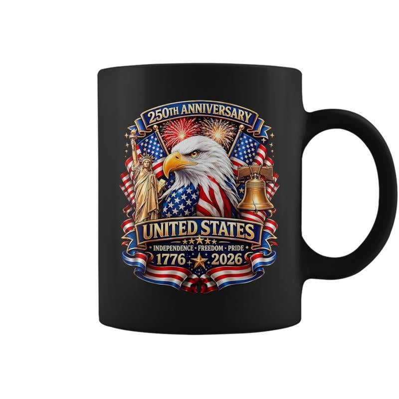 Anniversary Usa Patriotic Flag Th 4Th Of July Coffee Mugs - Walmart.com