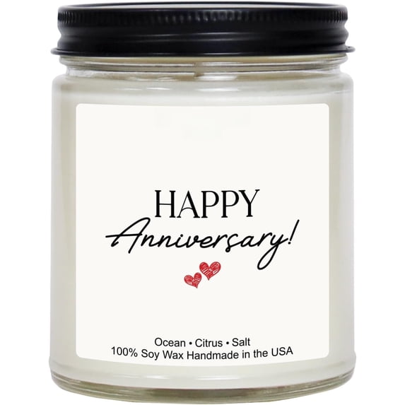 - Anniversary for Women, Men - Romantic Wedding Anniversary Candle for ...