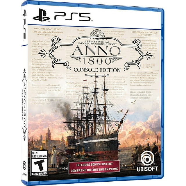 Anno 1800 (Console Edition) Standard Edition - PlayStation 5 - Walmart.com Anno 1800 (Console Edition) Standard Edition - PlayStation 5 - Walmart.com