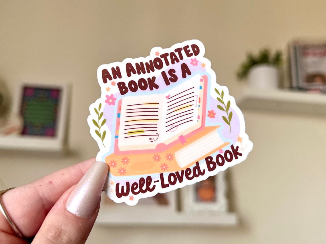 Annotated Book Is Well Loved Book Readers Bookish Book Lover Book Club ...