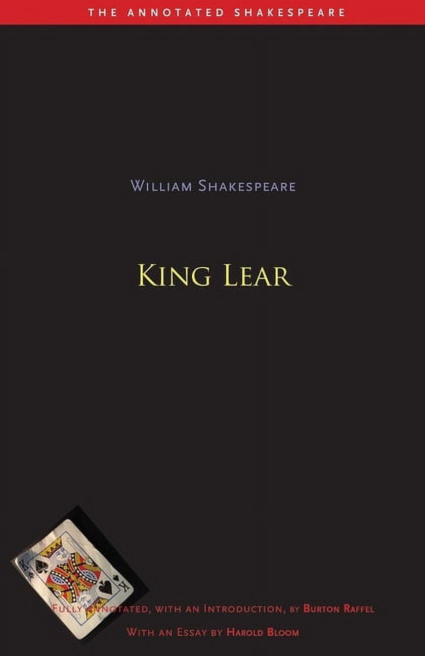 Annotated Shakespeare King Lear, (Paperback) - Walmart.com
