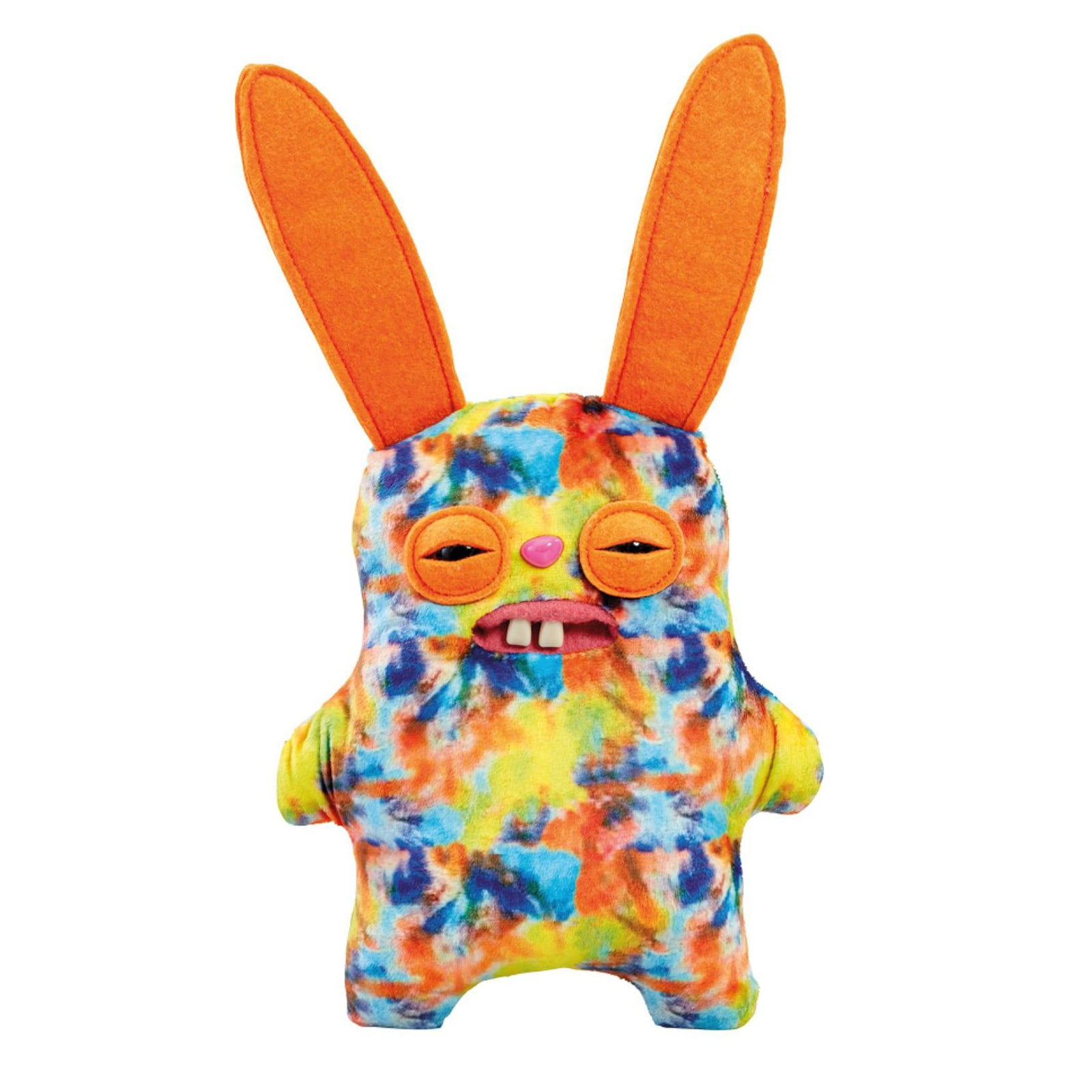 Annoyed Alien Fuggler Plush Toy 9inch - Ugly Monster with Human Teeth ...