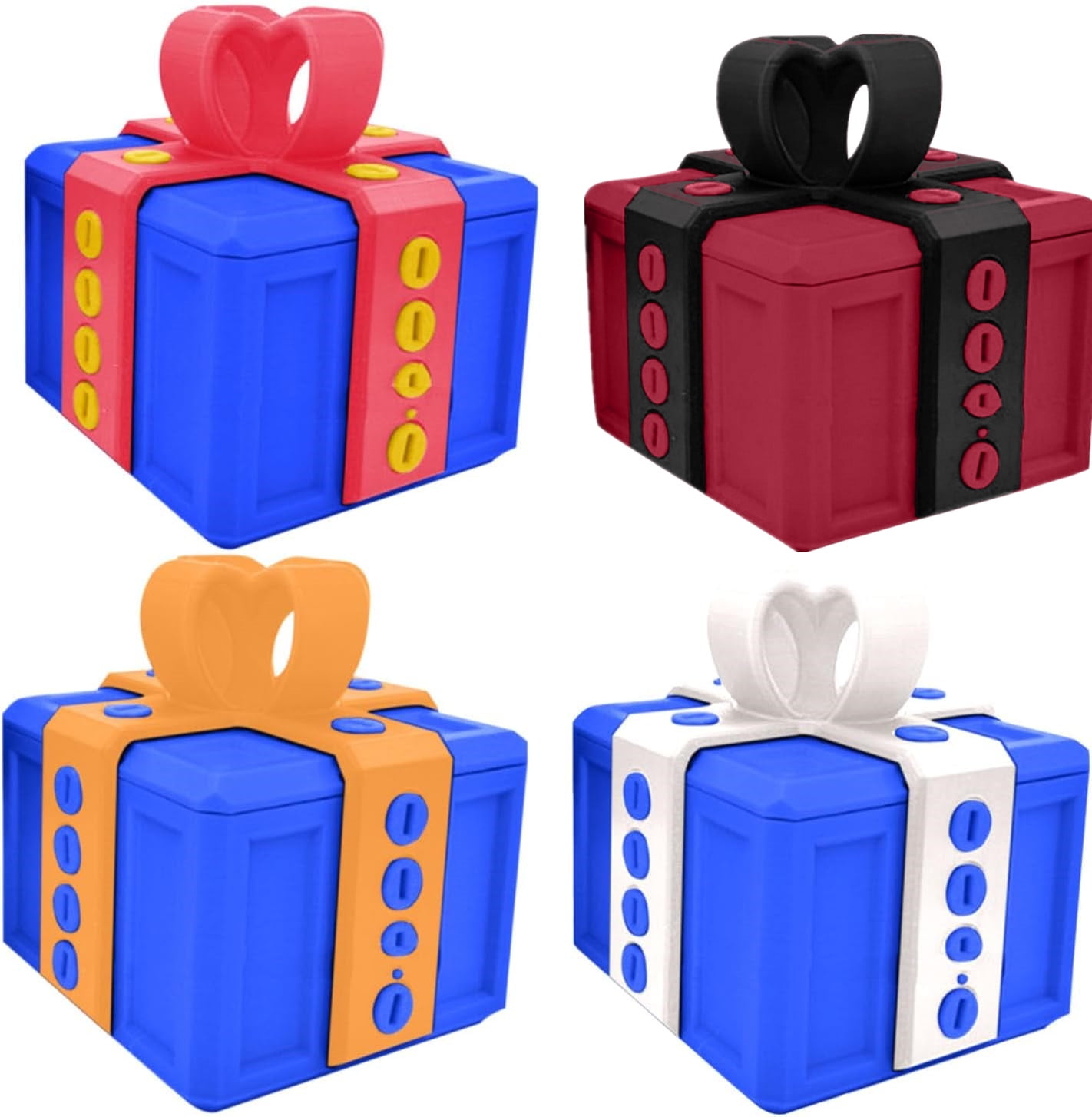 Annoying Gift Box,3D Printed Gift Box,Gag Gift Box with Screws,Puzzle ...