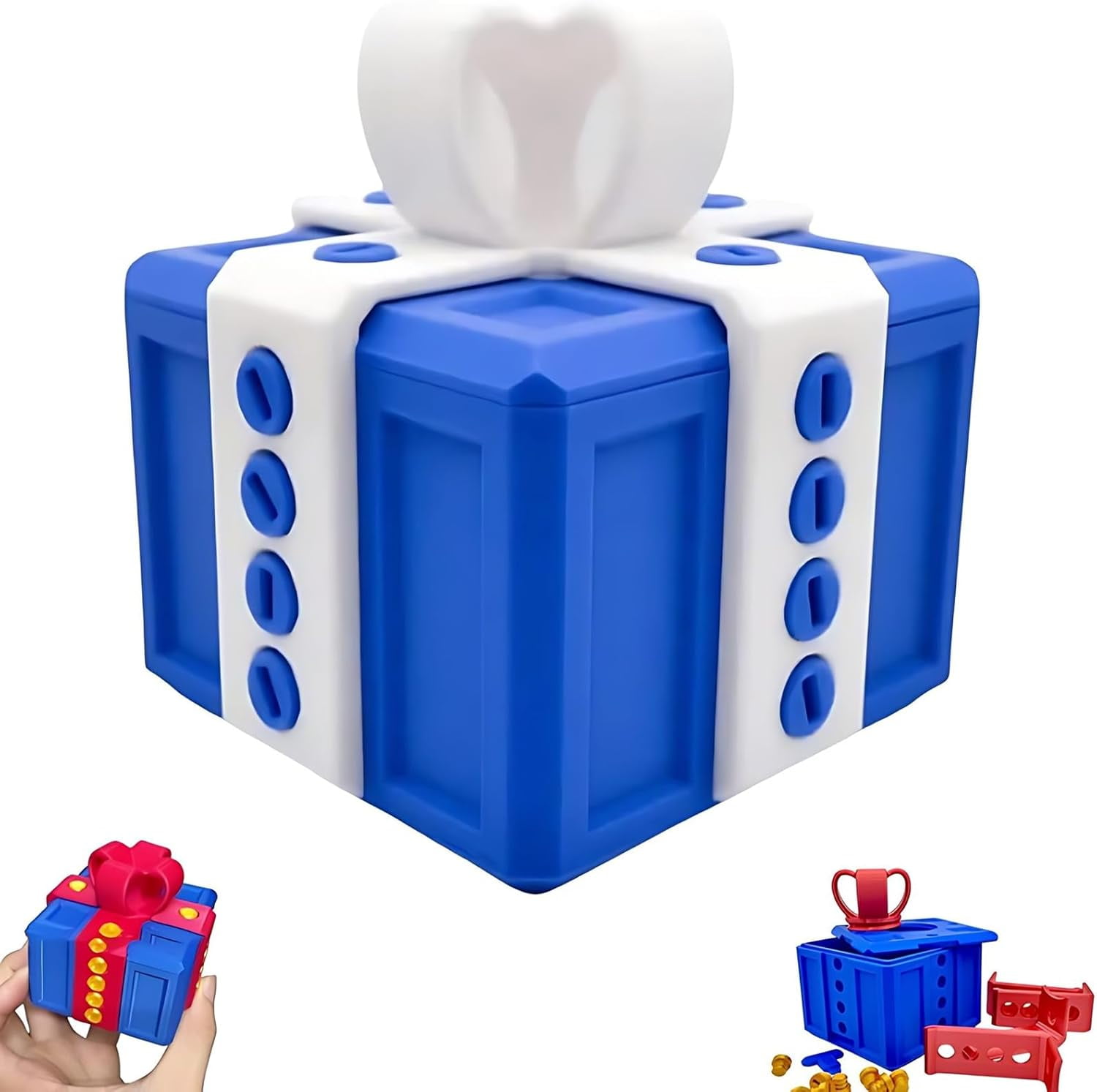 Annoying Gift Box,3D Printed Gift Box,Gag Gift Box with Screws,Puzzle ...