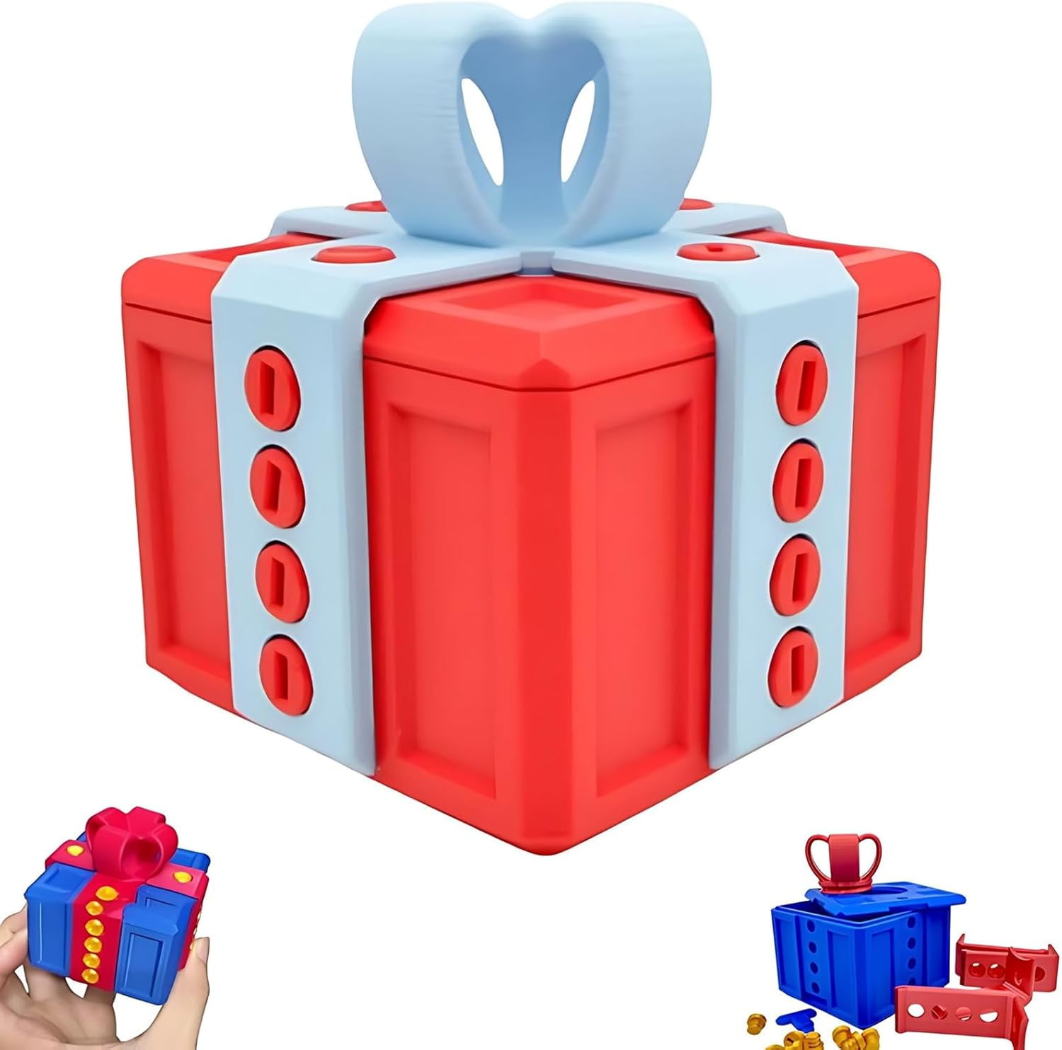 Annoying Gift Box,3D Printed Gift Box,Gag Gift Box with Screws,Puzzle ...