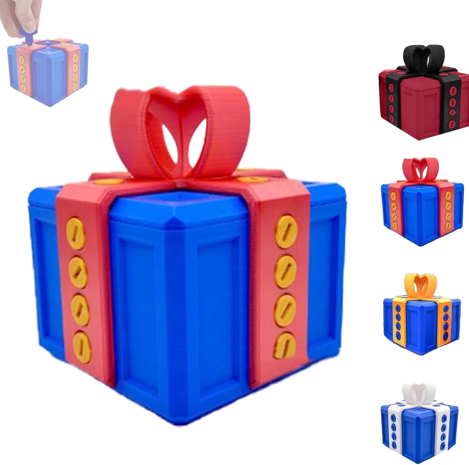 Annoying Gift Box 3D, Annoying Gift Box with Screws, Prank Screw Box ...