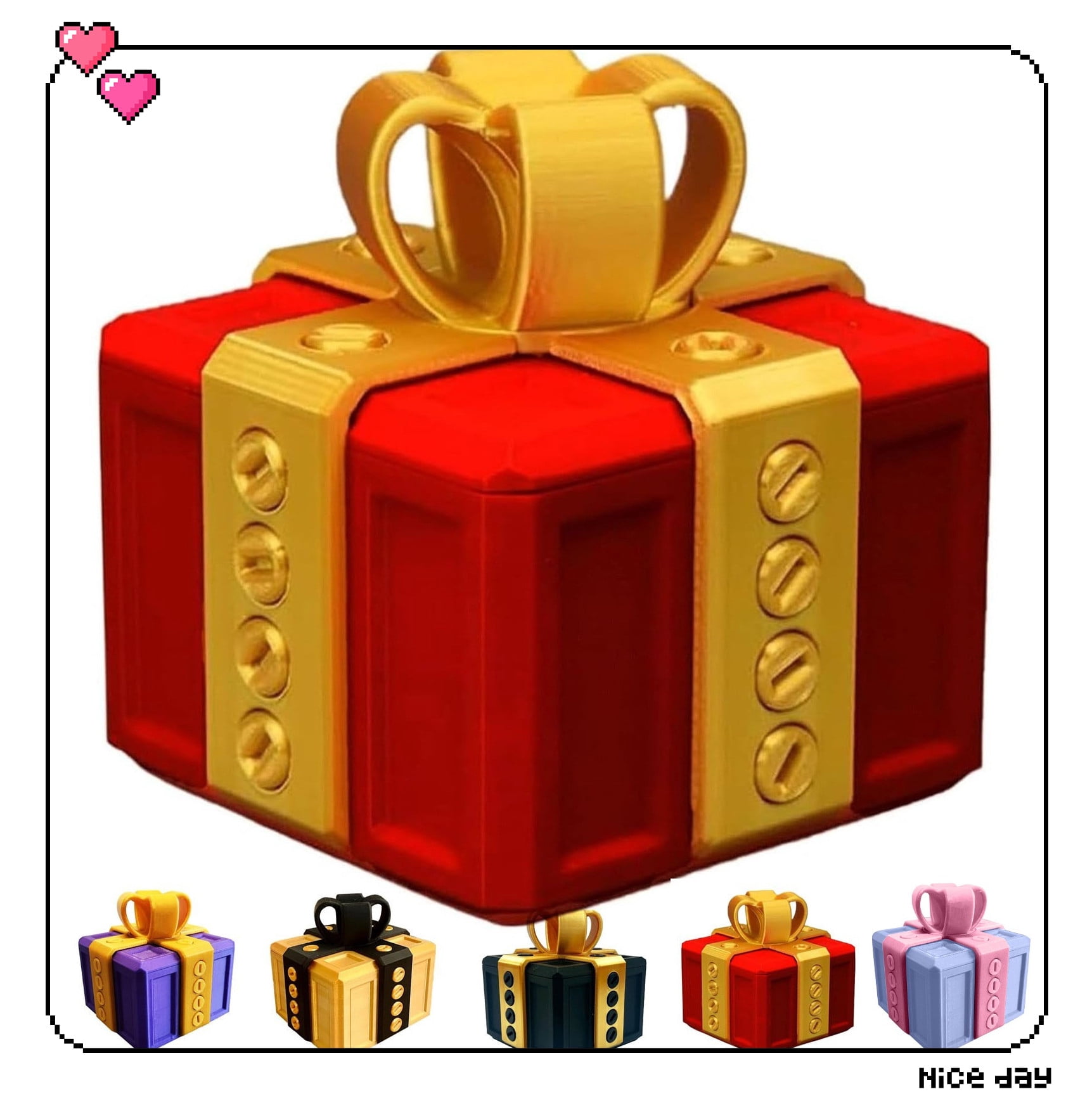 Annoying Gift Box with Screws, Large Annoying Gift Boxes, Prank Screw ...