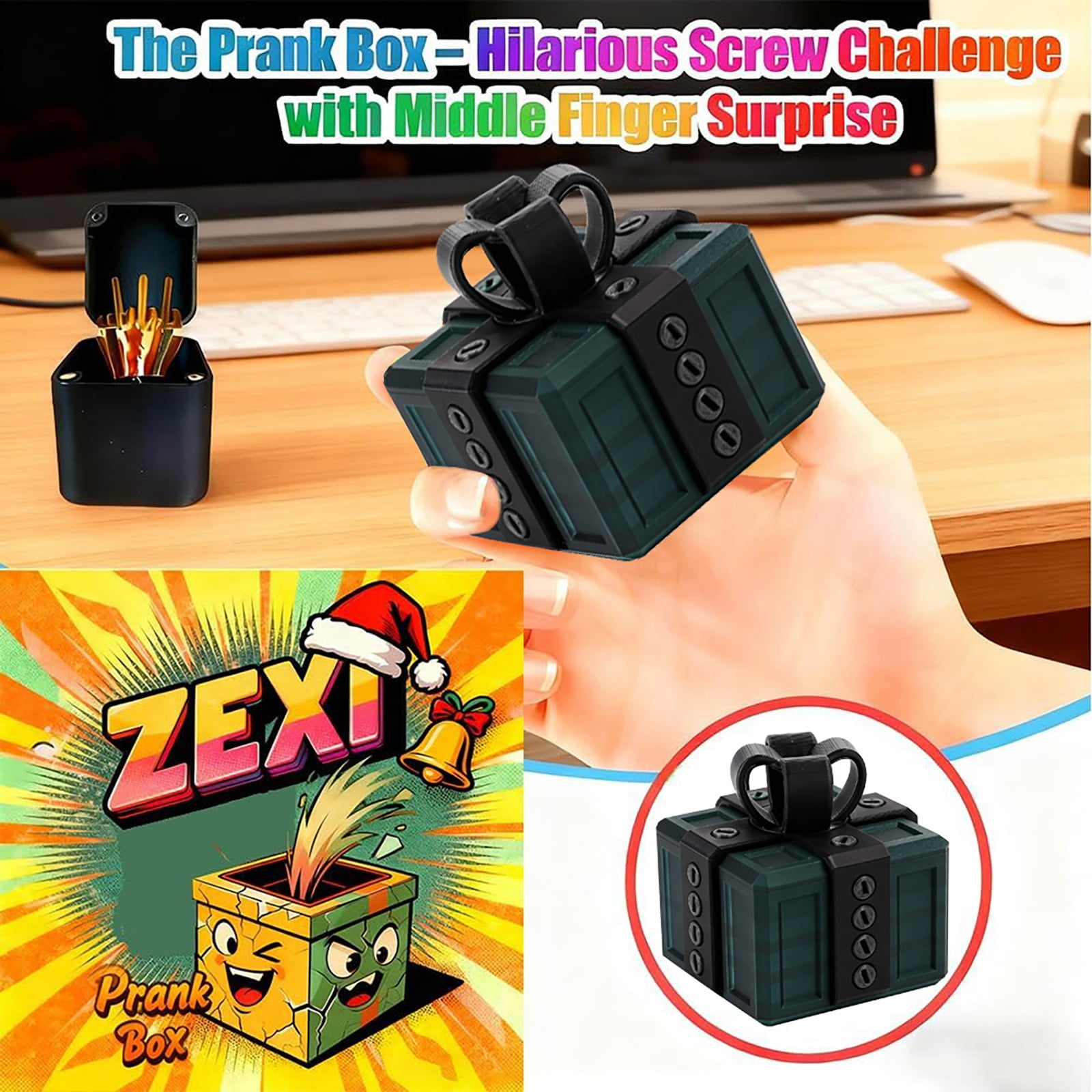 The Annoying Gift Box,The Annoying Present, Unique 3D Printed Design ...