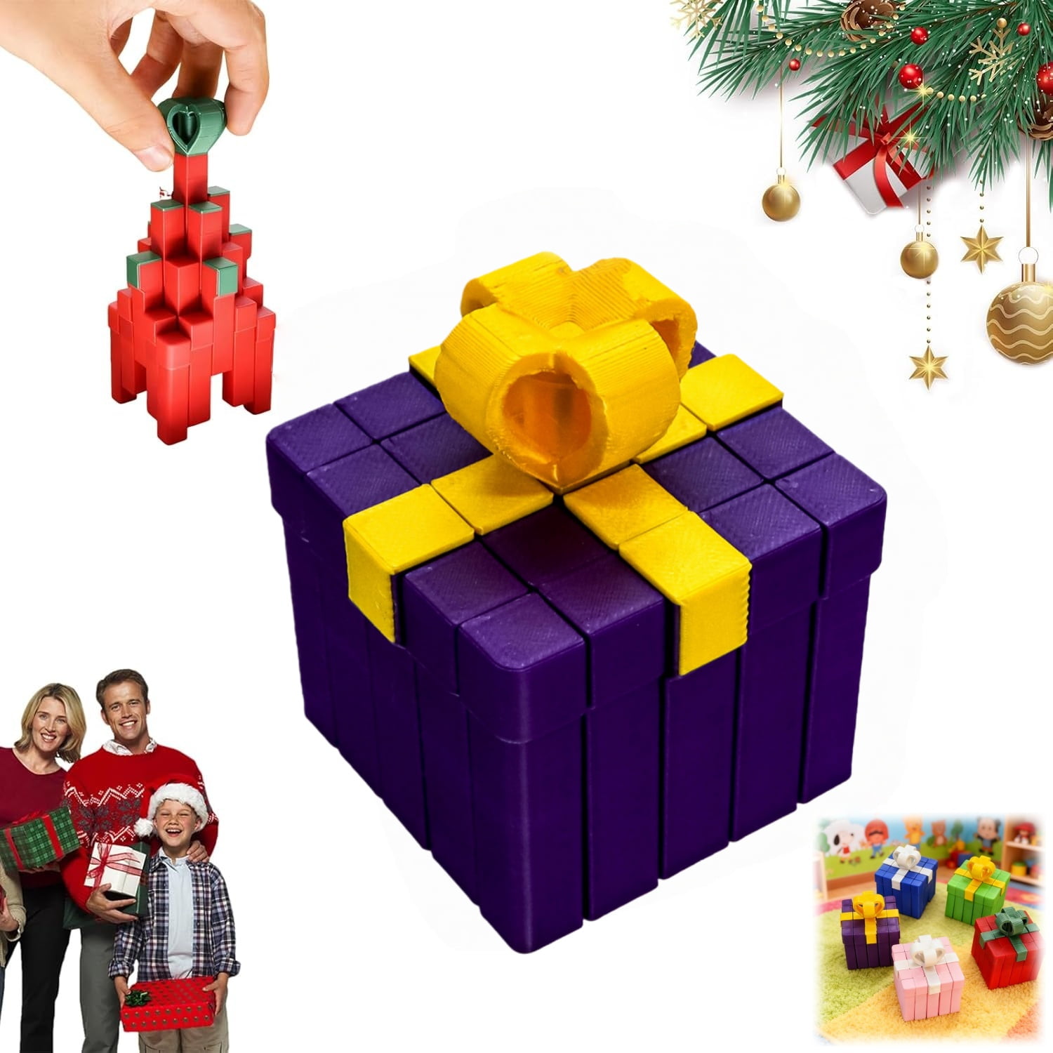 Annoying Gift Box with Screws, The Annoying Present Nested Prank Box ...