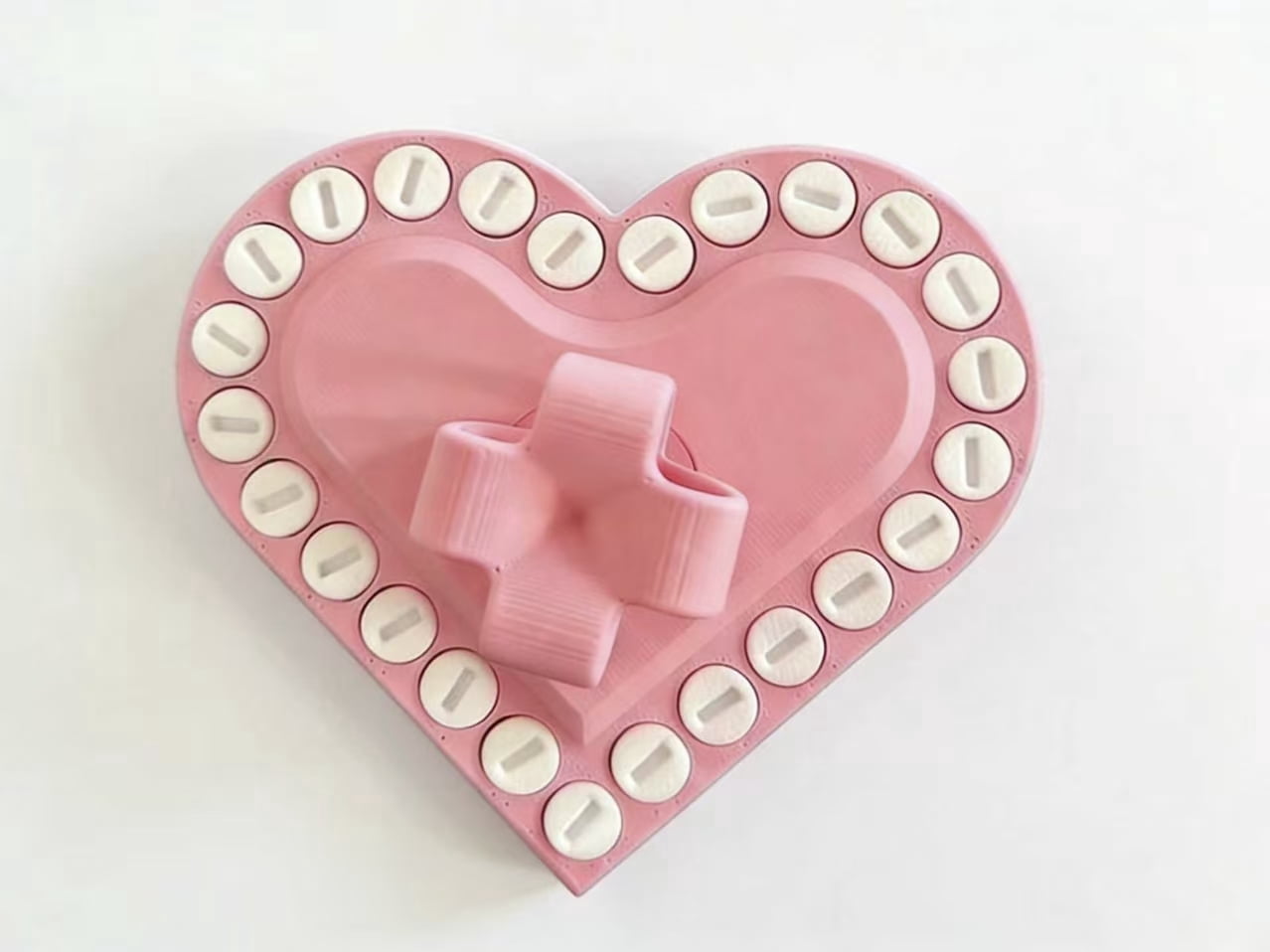 Annoying Heart Gift Box with Screws - Prank Present Box for Valentine's ...