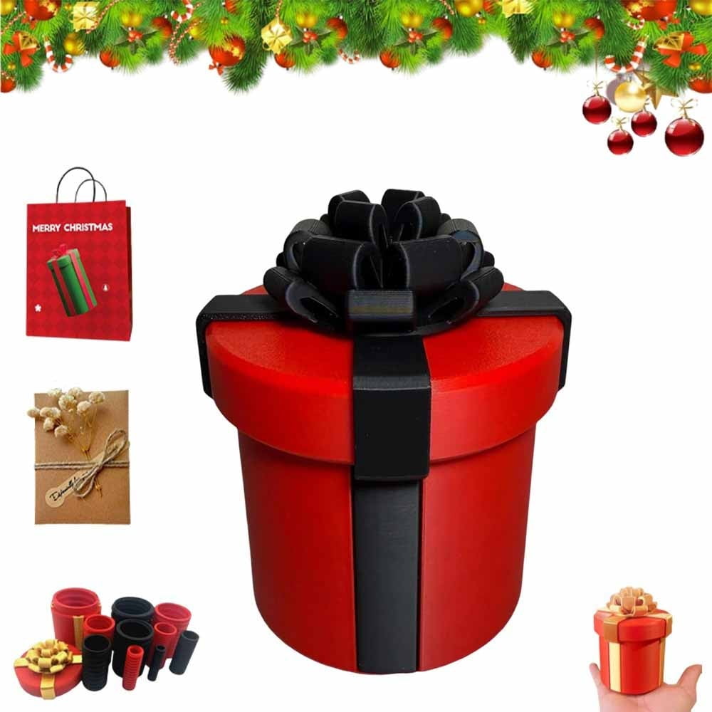 Annoying Nested Screw Gift Box Holds Cash, Reusable 3D Printed Money ...