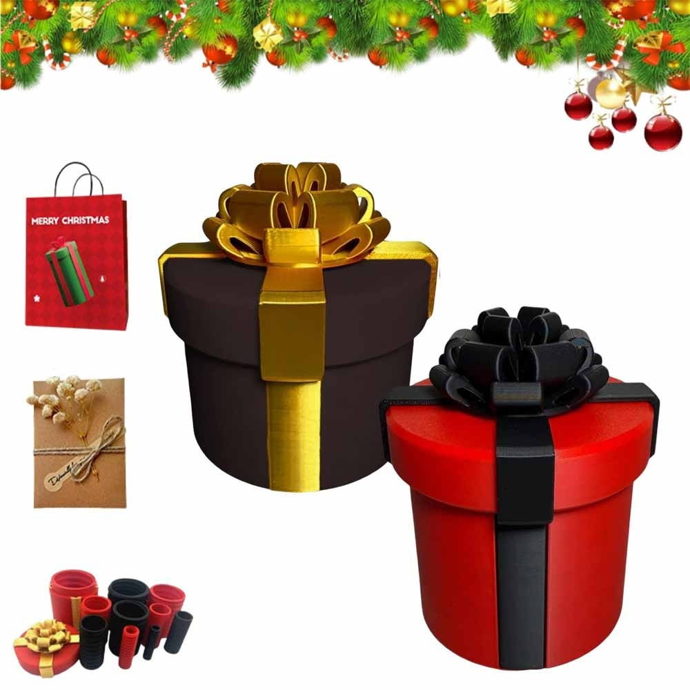 Annoying Nested Screw Gift Box Holds Cash, Reusable 3D Printed Money ...