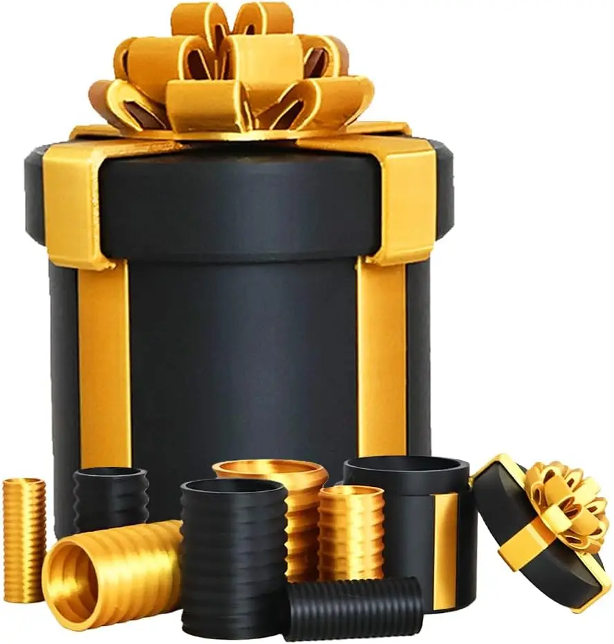 Annoying Nested Screw Gift Box - Prank Nesting Box for Cash & Surprises ...