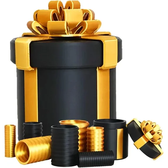 Annoying Nested Screw Gift Box - Prank Nesting Box for Cash & Surprises ...