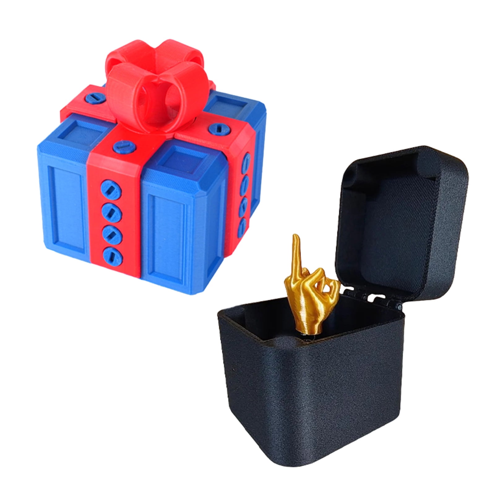 Annoying Present,Prank Box,Hilarious Screw Present with Surprise Finger ...
