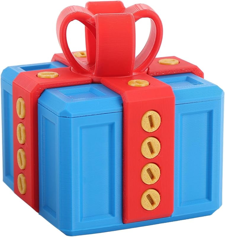 Annoying Present Box with Screws, Unique Fun Novelty 3D Printed Present ...
