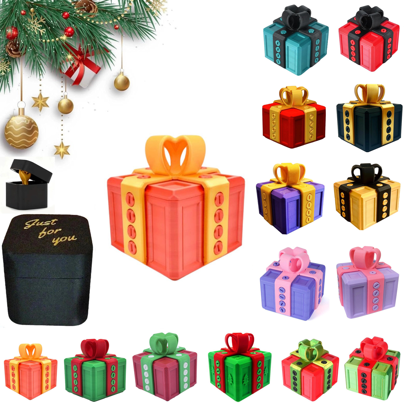The Annoying Present with Finger Box – The Prank Box, 3D Printed Screw ...