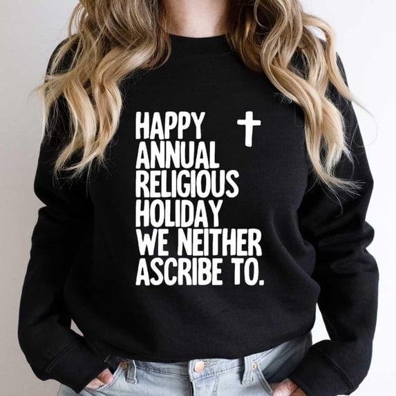 Annual Religious Holiday Funny Christmas Celebration Graphic SW6985 ...