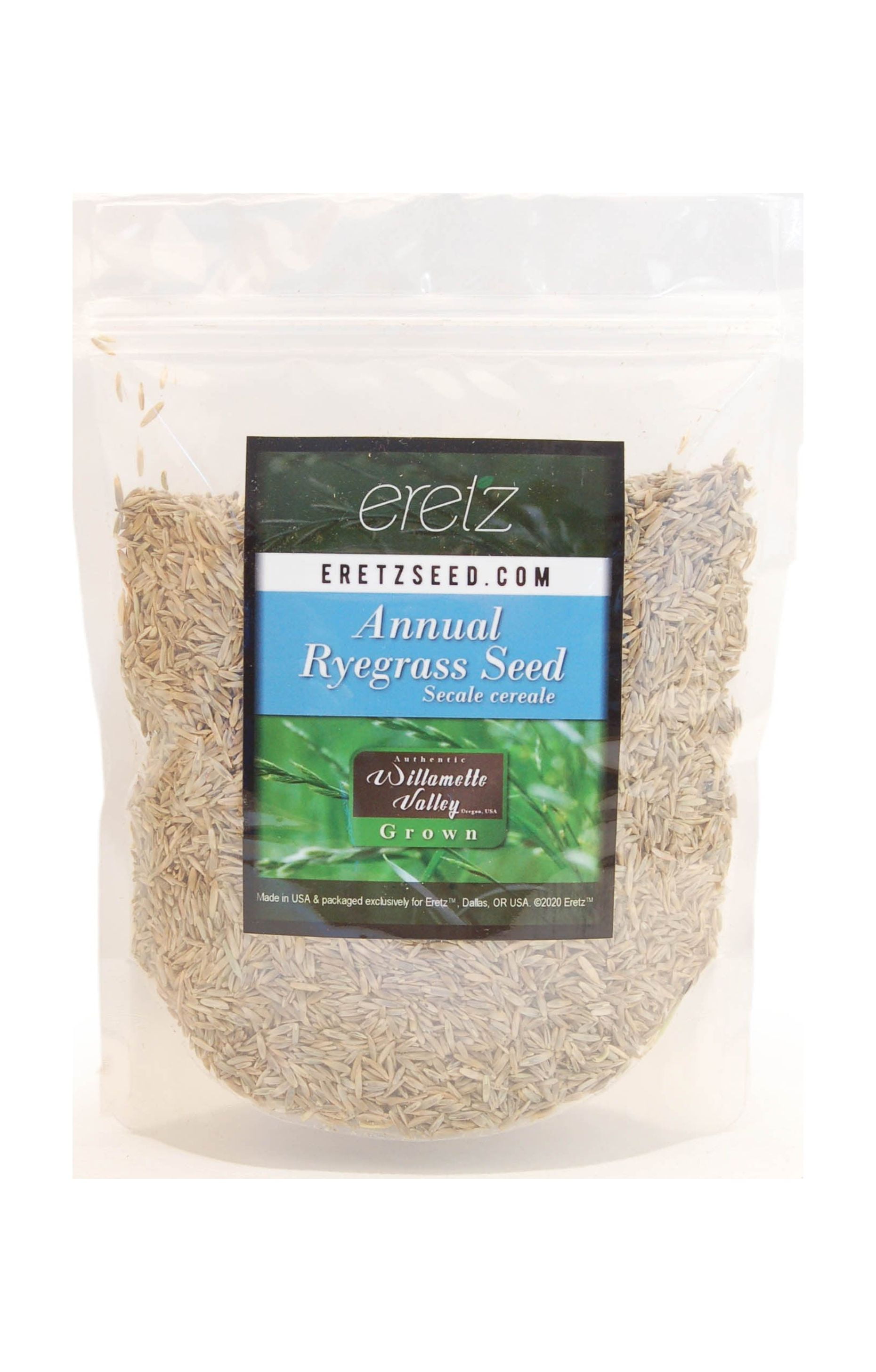 Annual RyeGrass Seed by Eretz 8oz - CHOOSE SIZE! Willamette Valley ...
