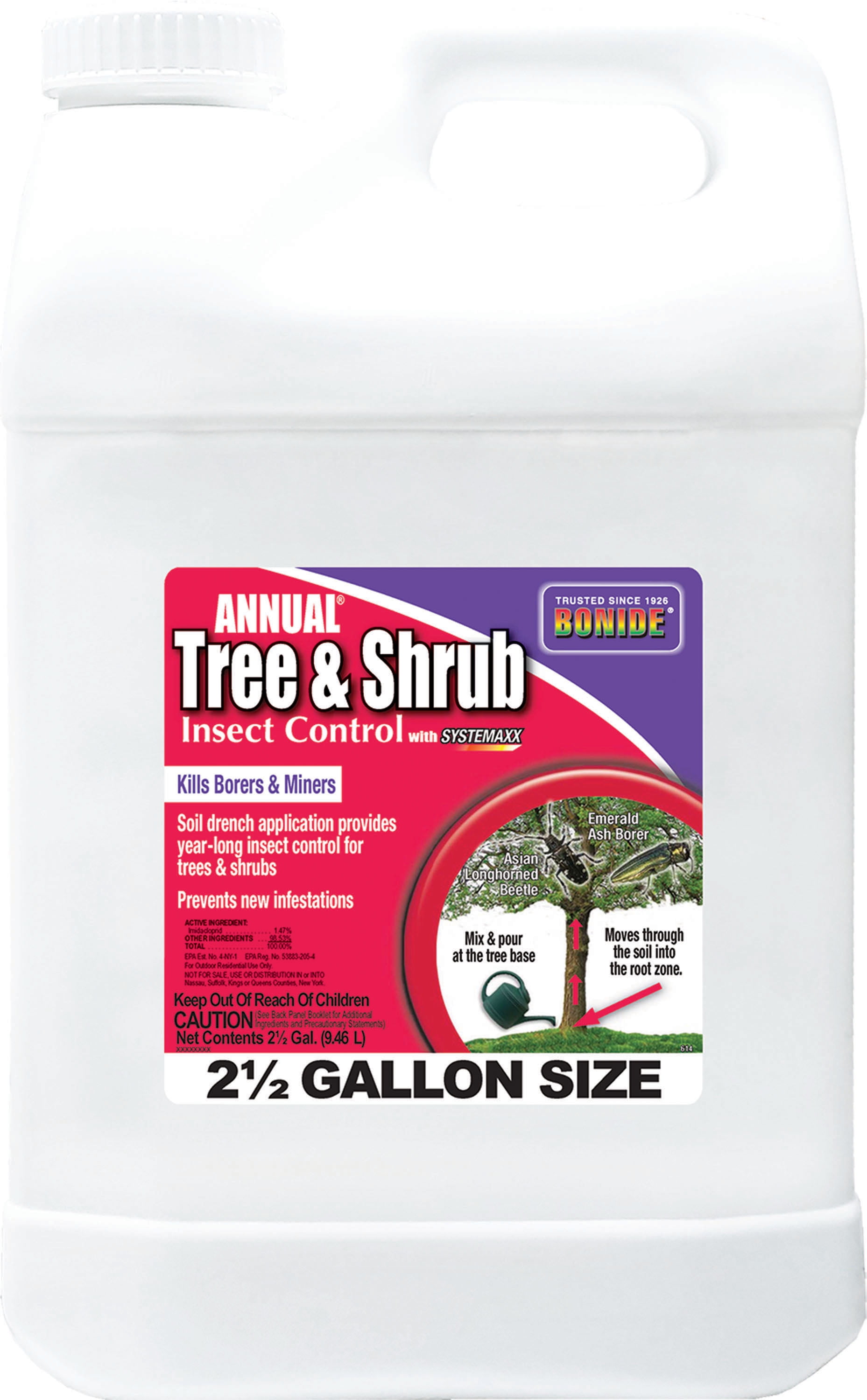 Annual Tree And Shrub Concentrate , PartNo 614, by Bonide Products IncP ...