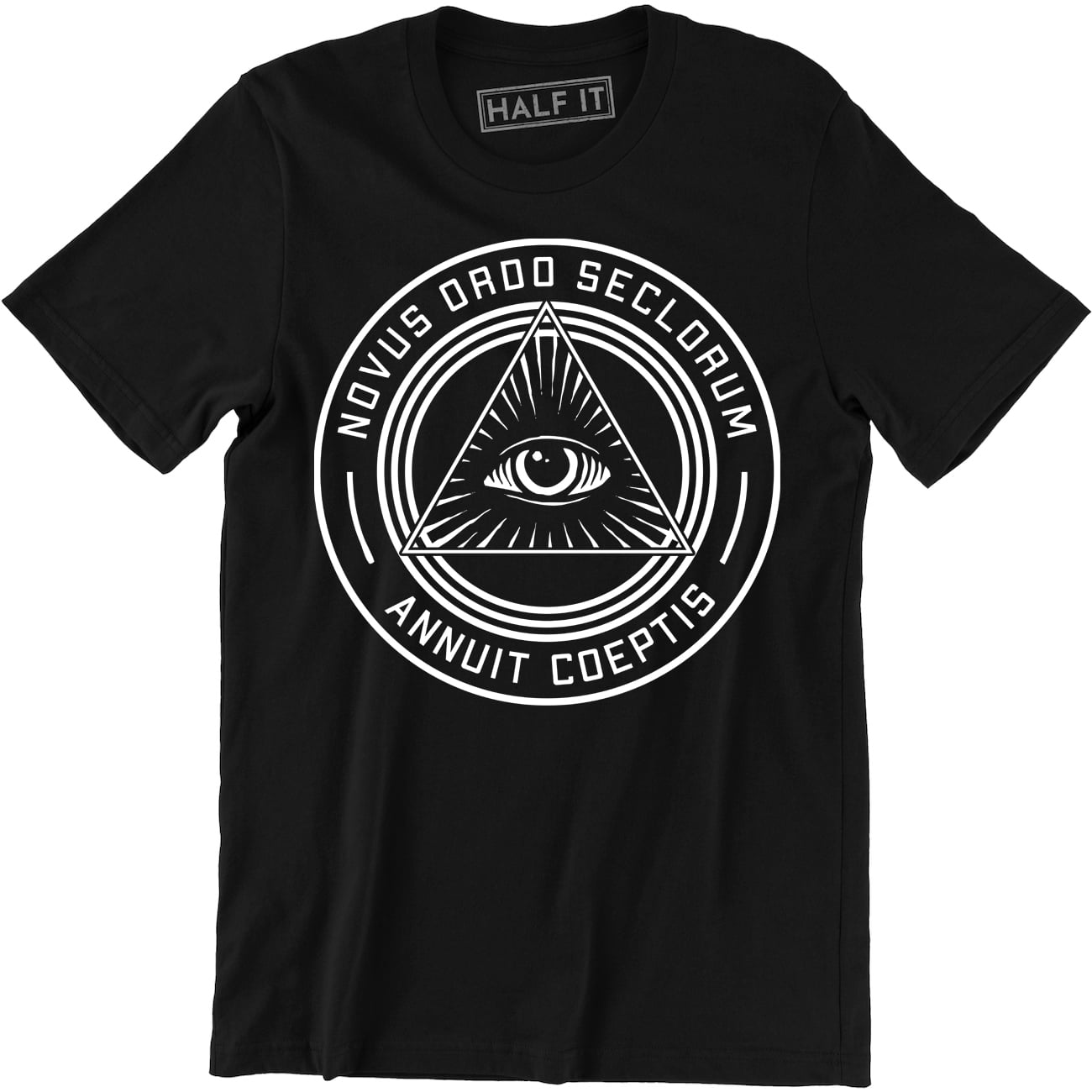 Annuit Coeptis Novus Ordo Seclorum Top Gift Present Prism Eye Urban T ...