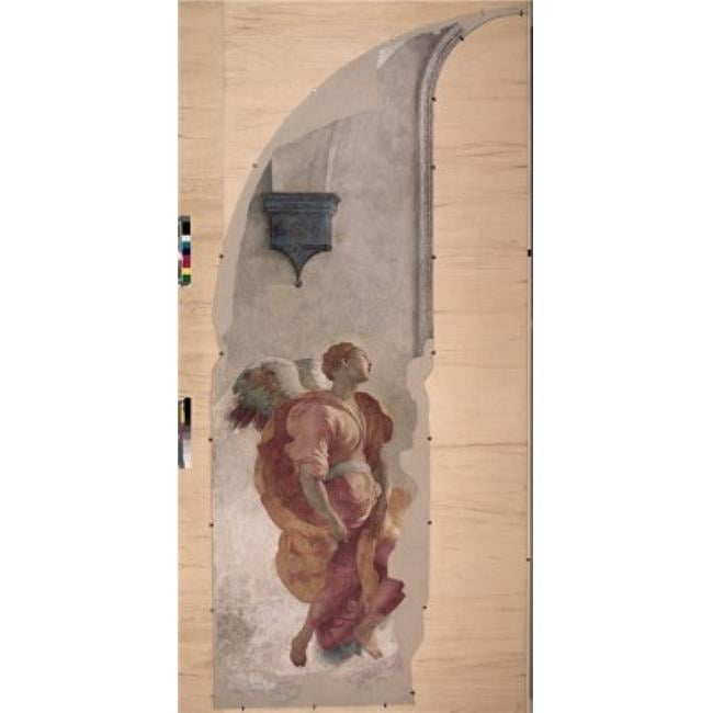 Annunciation Detail with Angel by Jacopo Pontormo 1494-1557 Poster ...