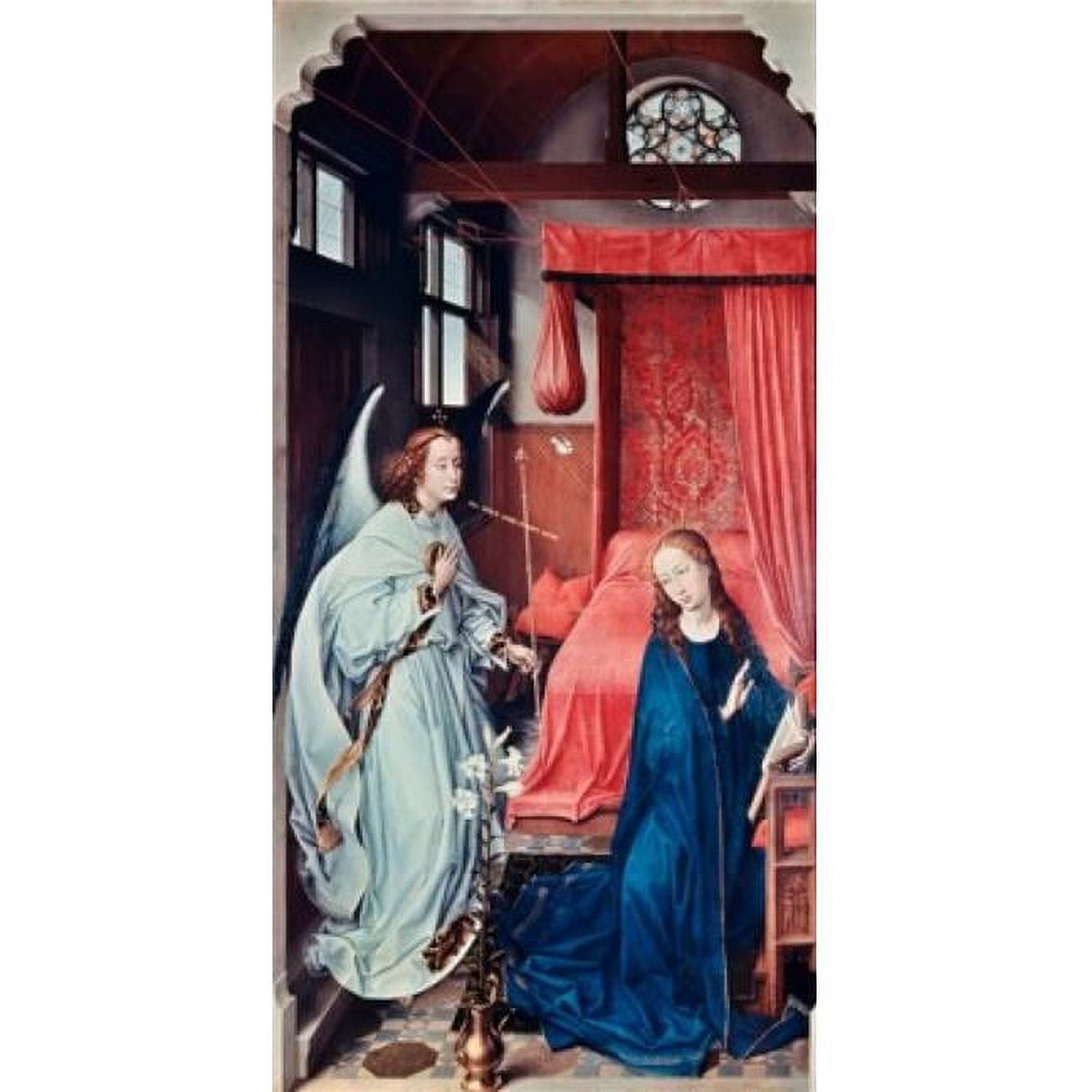 Annunciation the No. 1 Weyden Rogier Van DerCa 1399-1464 Netherlandish ...