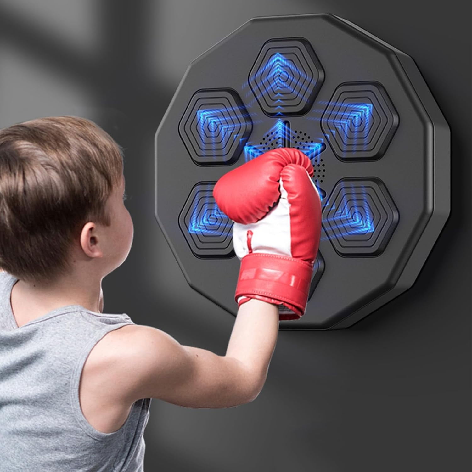 Annuodi Electronic Music Boxing Machine USB Charging Smart Boxing ...
