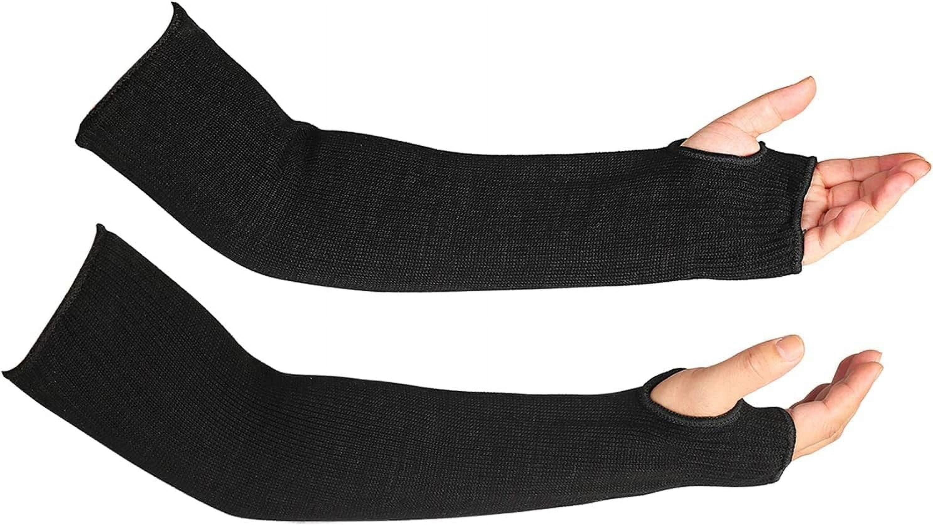 Annuodi Sleeves Heat Resistant 19 Inch Long Arm Guards With Thumb Hole ...