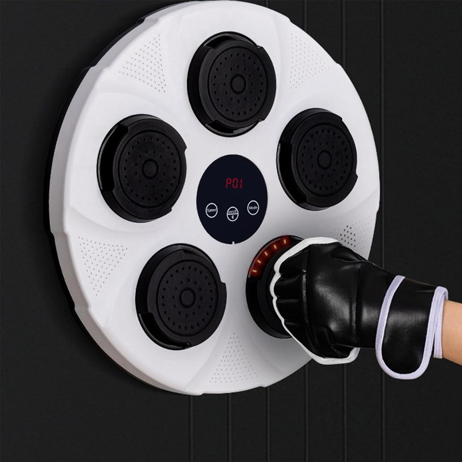 Annuodi Wall Mounted Electronic Boxing Machine, Musical, USB, LED, Home ...