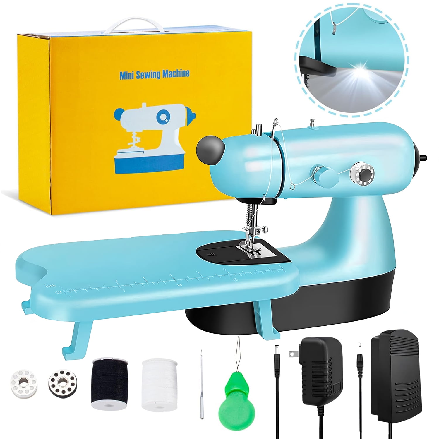 Aisutha Mini Sewing Machine for Beginners, Girls Sewing Machine Ages 8 ...