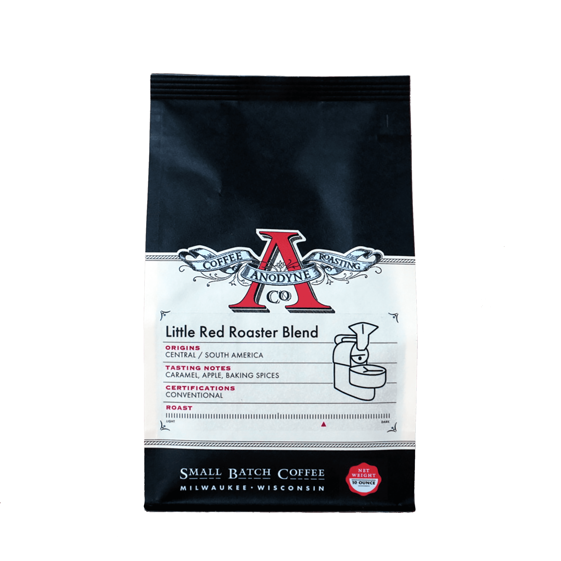 Anodyne Coffee Roasting Co. Little Red Roaster, Medium-Dark Roast ...