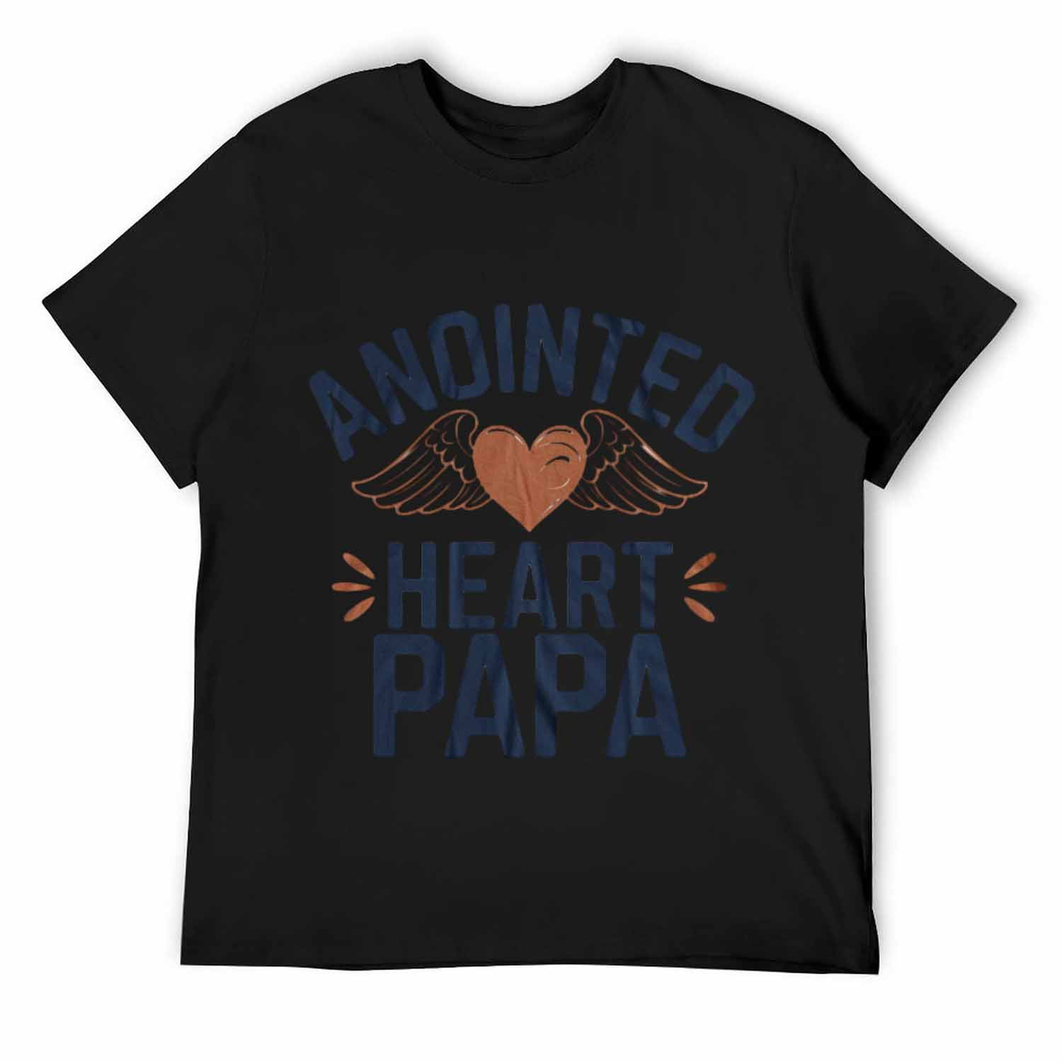 Anointed Heart Papa Processing Buffering Humor Fun T-Shirt - Walmart.com