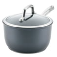Anolon Accolade Forged Hard-Anodized Nonstick Saucepan with Lid, 2.5 Quart, Moonstone - Walmart.com