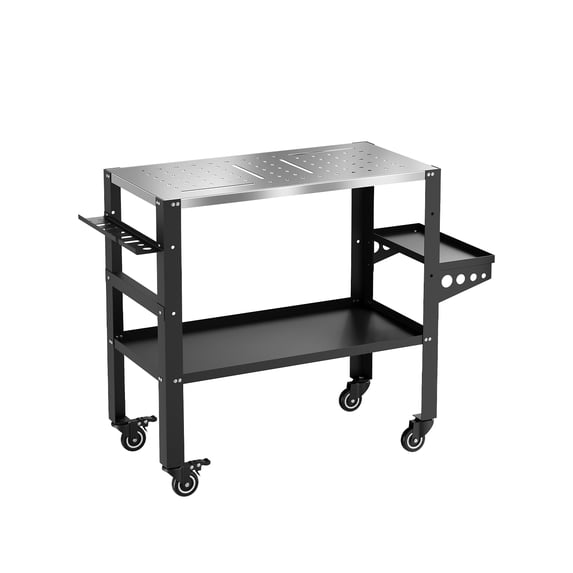 Anoncndin 1200 LBS Heavy-Duty Welding Table Workbench, 36" x 18" Steel ...